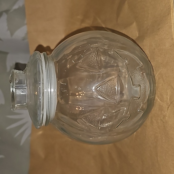 Libbey | Accents | Libbey Clear Glass Jack Olantern Jar | Poshmark
